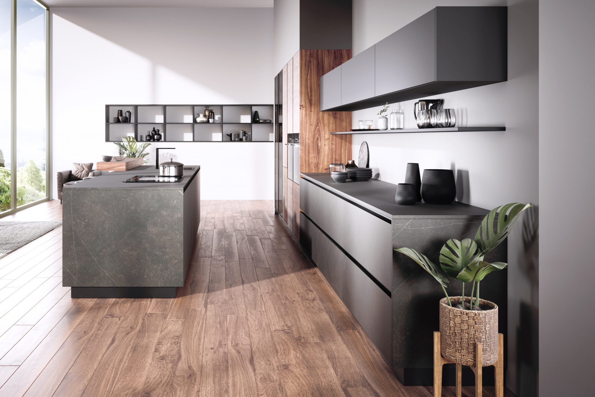 Metallic Kitchens - Kitchensmiths